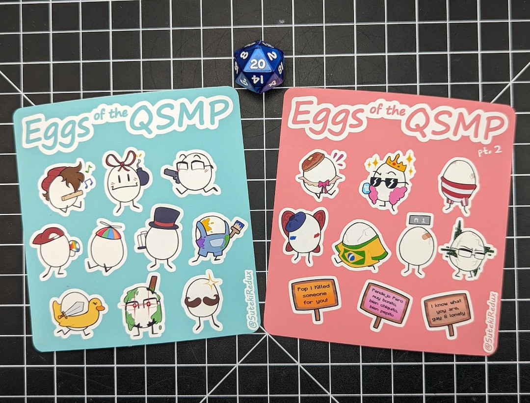 Eggs of the QSMP / Huevos Del QSMP | Juanaflippa, Tilín, Chayanne, Tallulah, Quackity ...