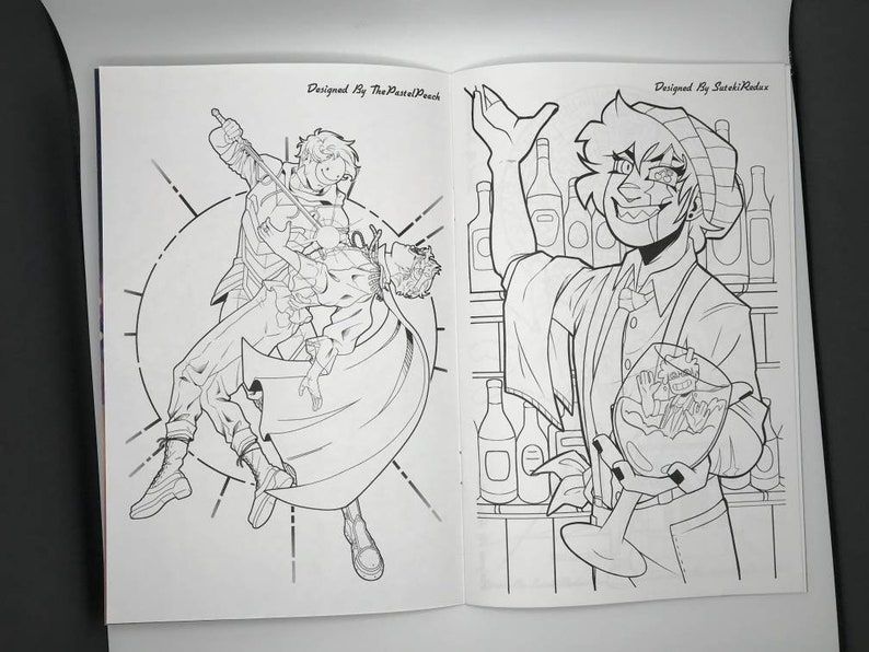 Fan-made Dream SMP Coloring Book DSMP Wilbursoot - Etsy