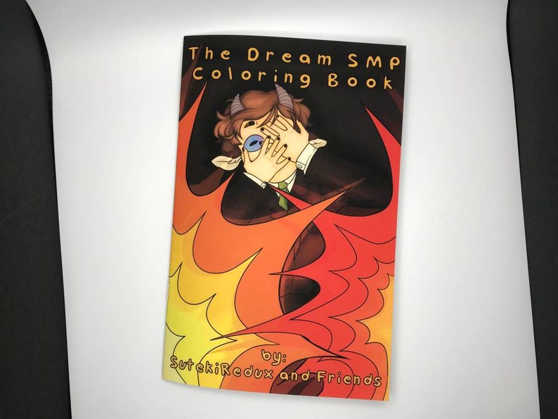 Fan-made Dream SMP Coloring Book DSMP Wilbursoot - Etsy