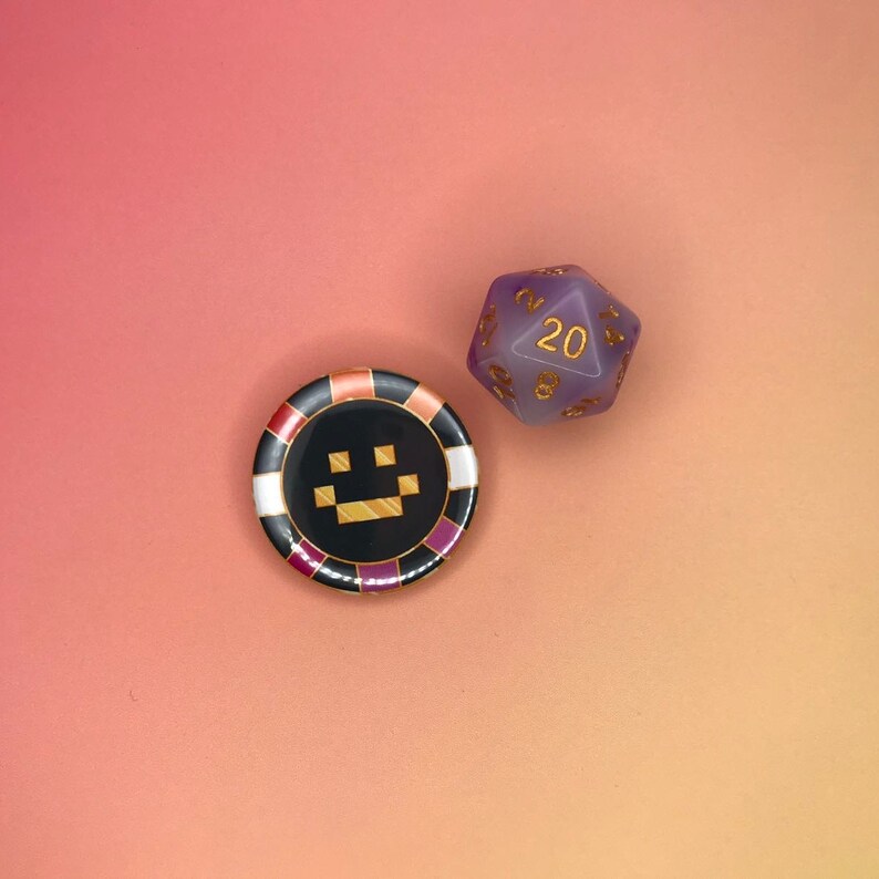 Las Nevadas Pokerchip LGBTQ Pride Buttons DSMP / Dream SMP - Etsy