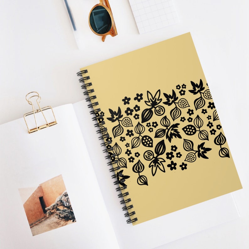 Butter Black Gooseberry Pyrex Spiral Notebook, School Supplies ...