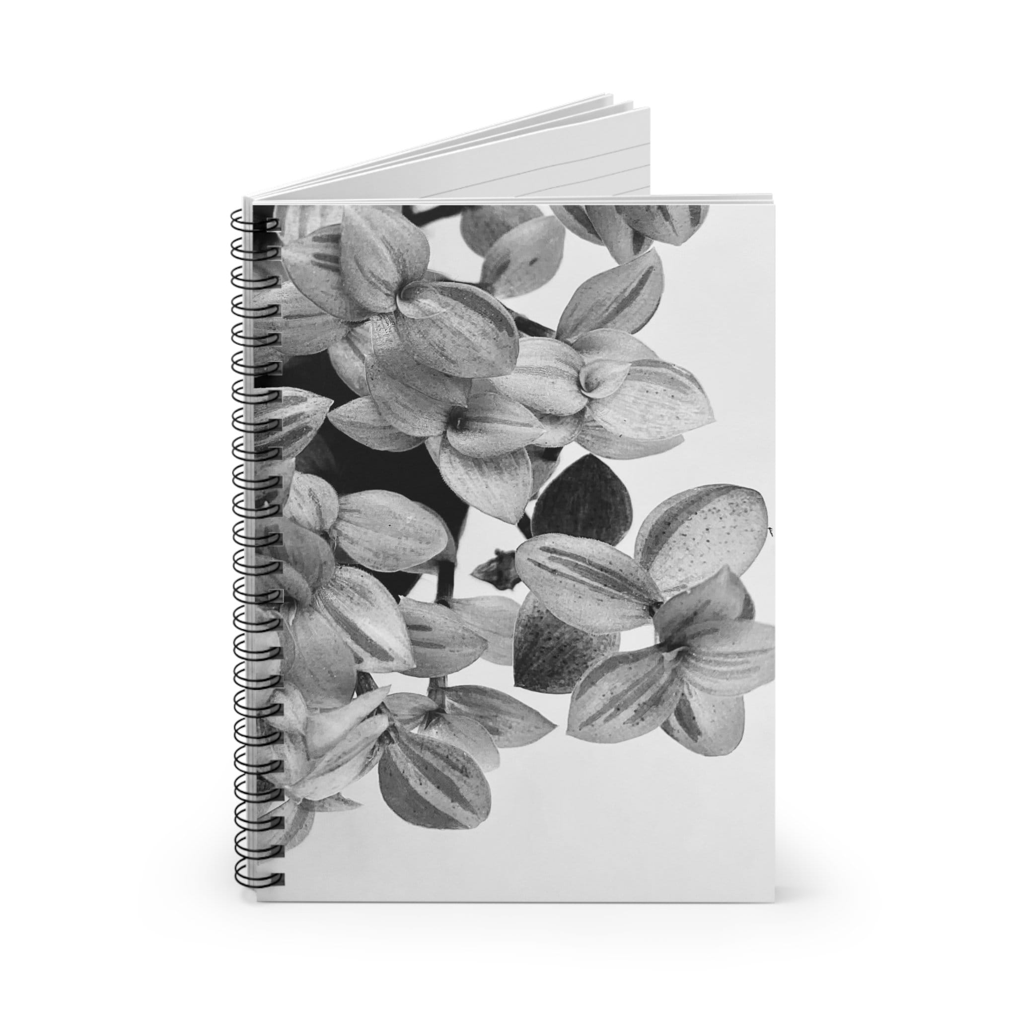 Black and White Plant Notebook, Botanical Design Notebook Cover, School ...