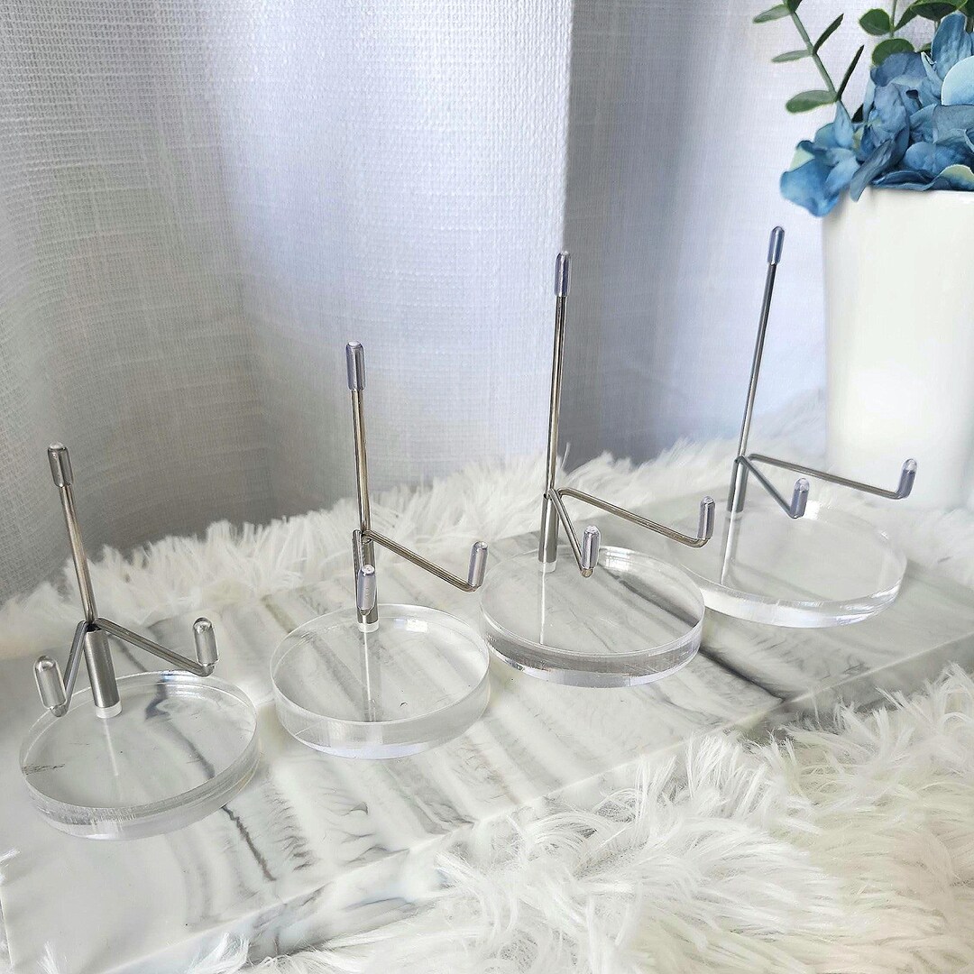 Clear Acrylic Stand for Crystals - Y Stand - 4 Sizes - Etsy
