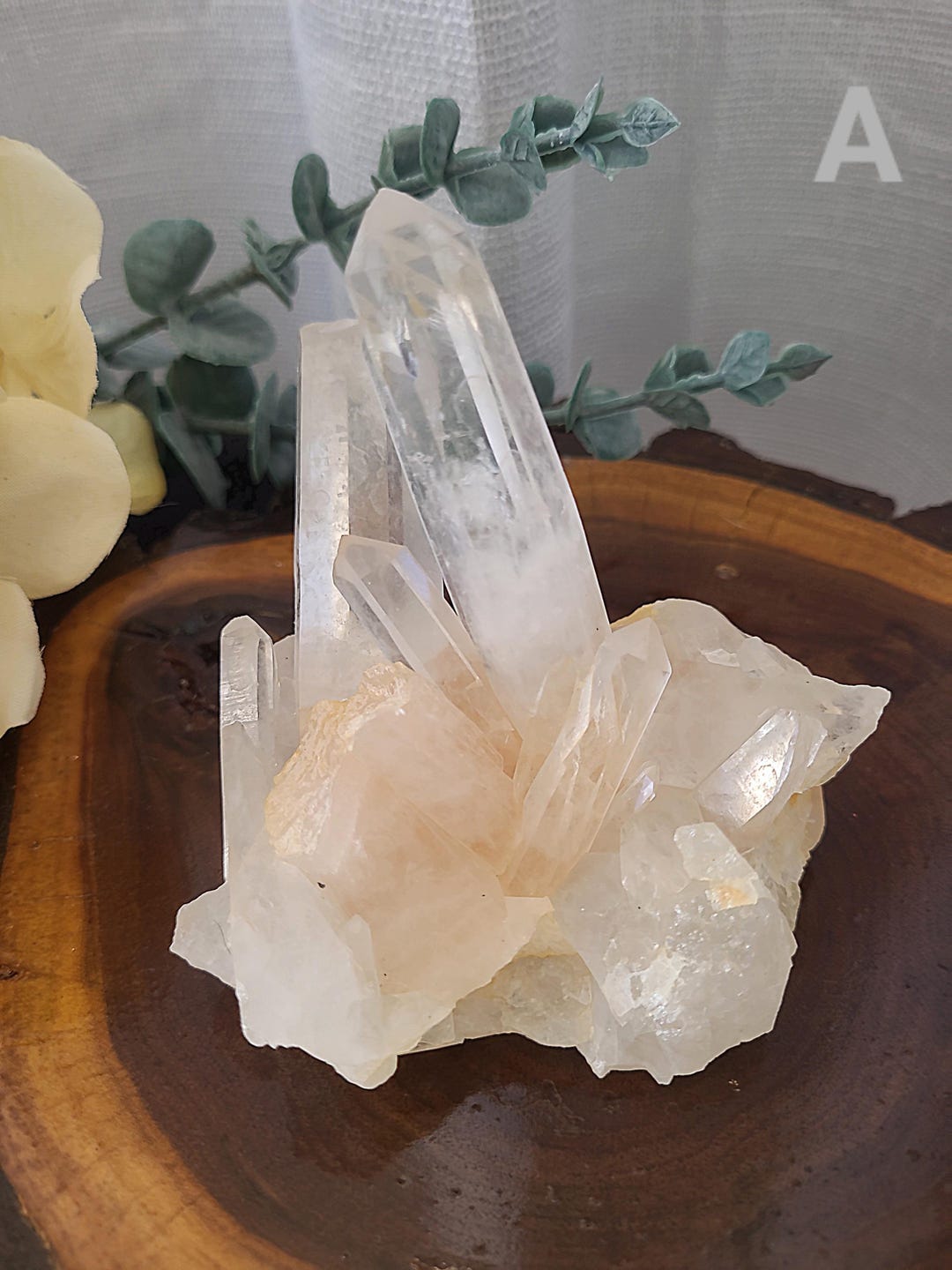 Clear Quartz Small Crystal Cluster | Healing | Balance | Protection ...