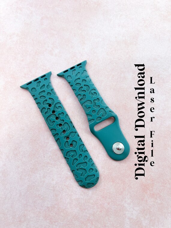 Cheetah Print Watch Band File Digital Download Cheetah | Etsy