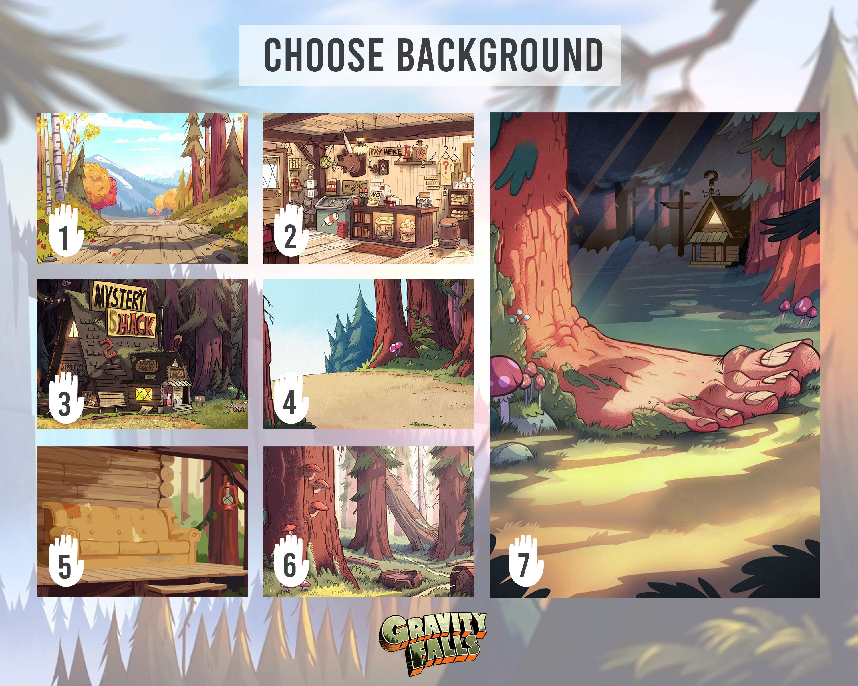 Gravity Falls Concept Art