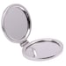 Handbag Mirror in Sterling Silver 925 Handmade in Italy. Folding Double ...