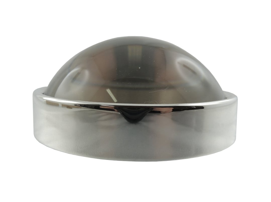 Sterling Silver Paperweight Dome Magnifying Glass Dome Handmade in ...