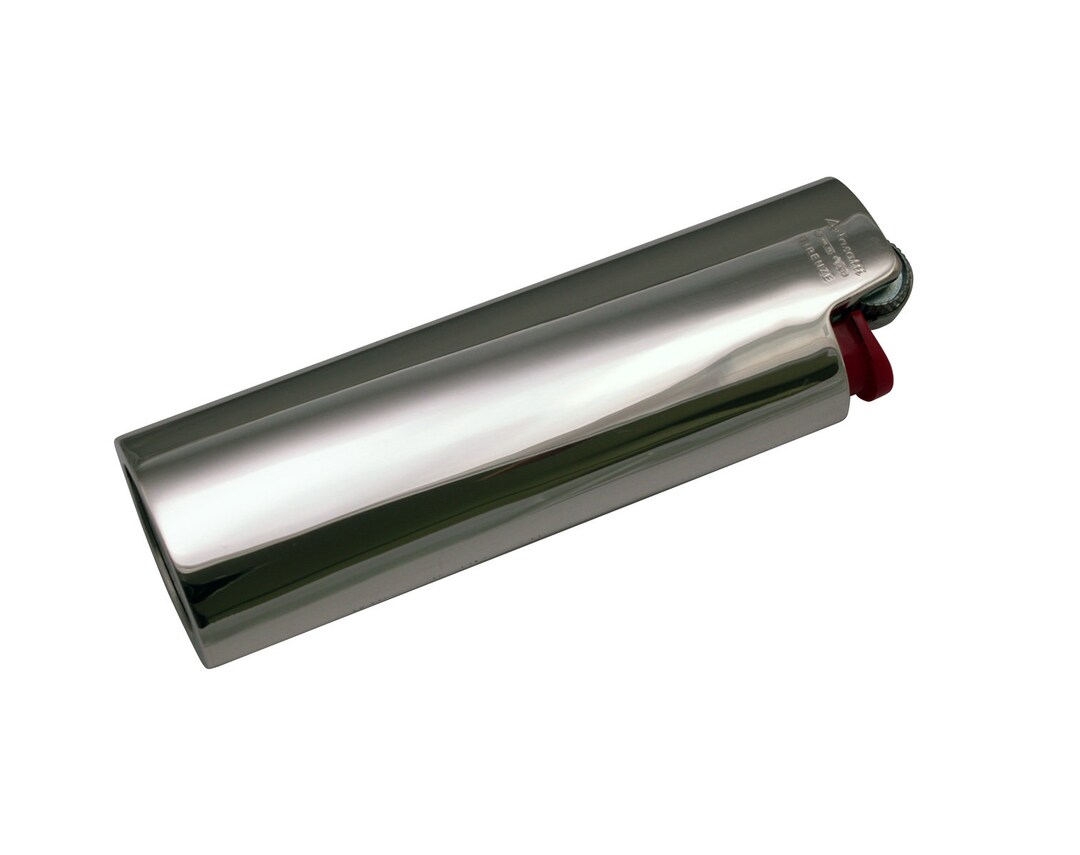 Sterling Silver 925 Bic Lighter Medium Cover Handmade in Italy. Medium ...