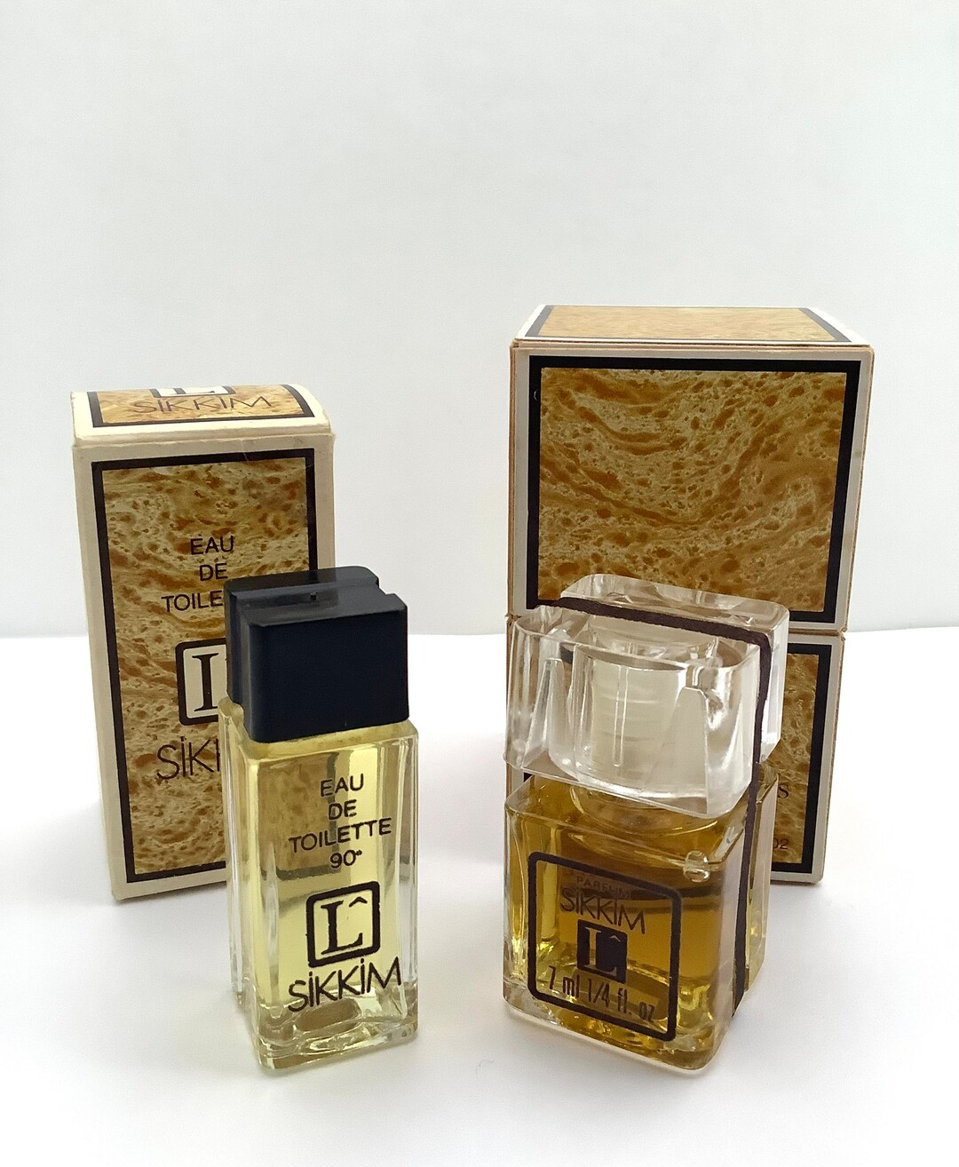 Sikkim Lancôme 7 Ml Pure Perfume Free Miniature - Etsy