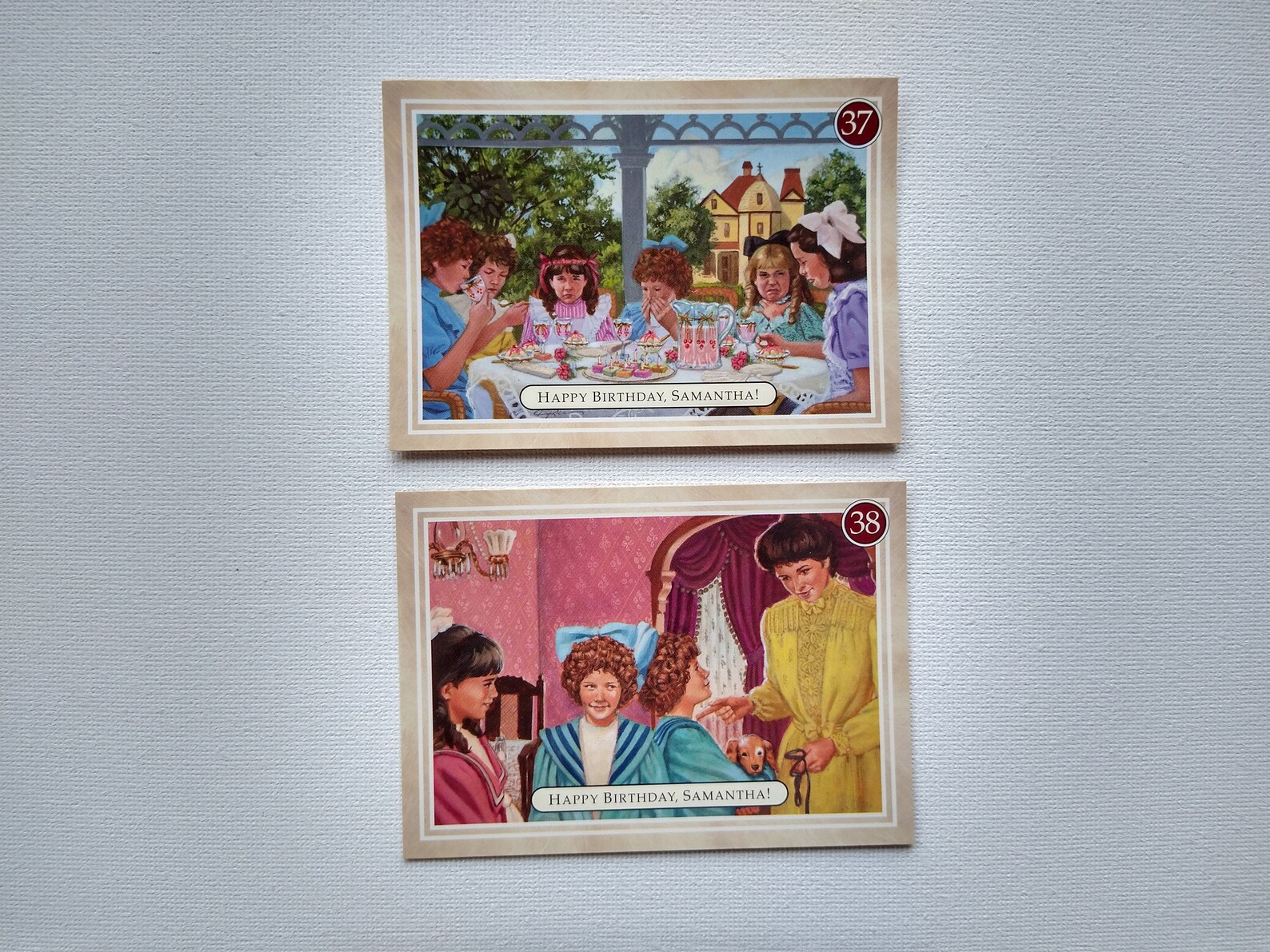 Happy Birthday Samantha: American Girls Vintage Trading Cards (original ...