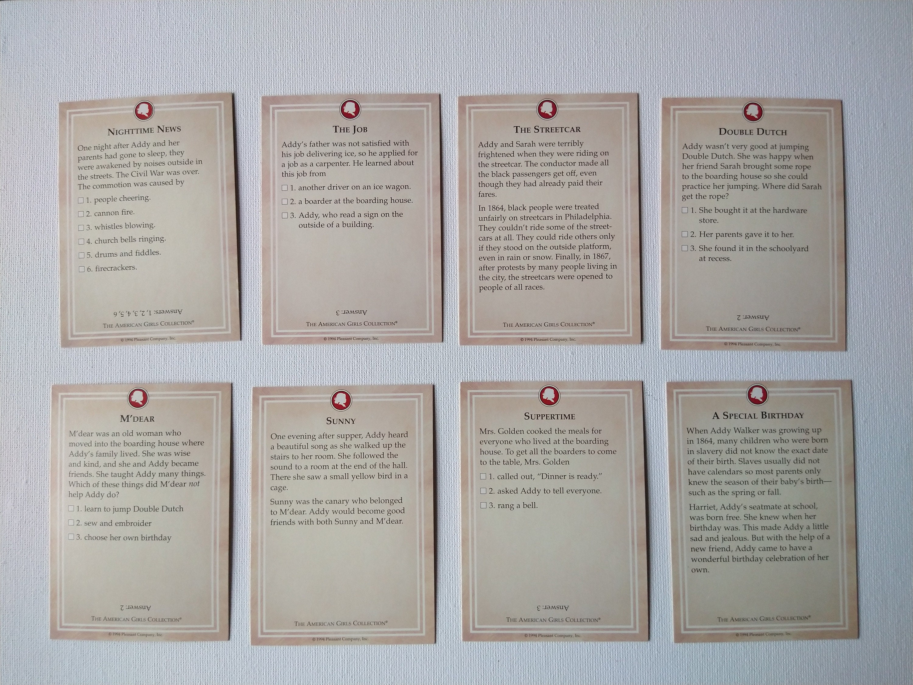 Addy Saves the Day and Happy Birthday Addy: American Girls - Etsy