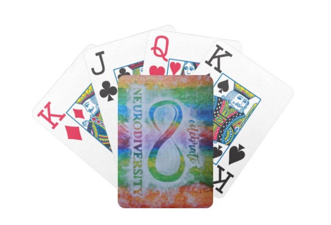 Celebrate Neurodiversity Playing Cards standard Deck of Playing Cards ...