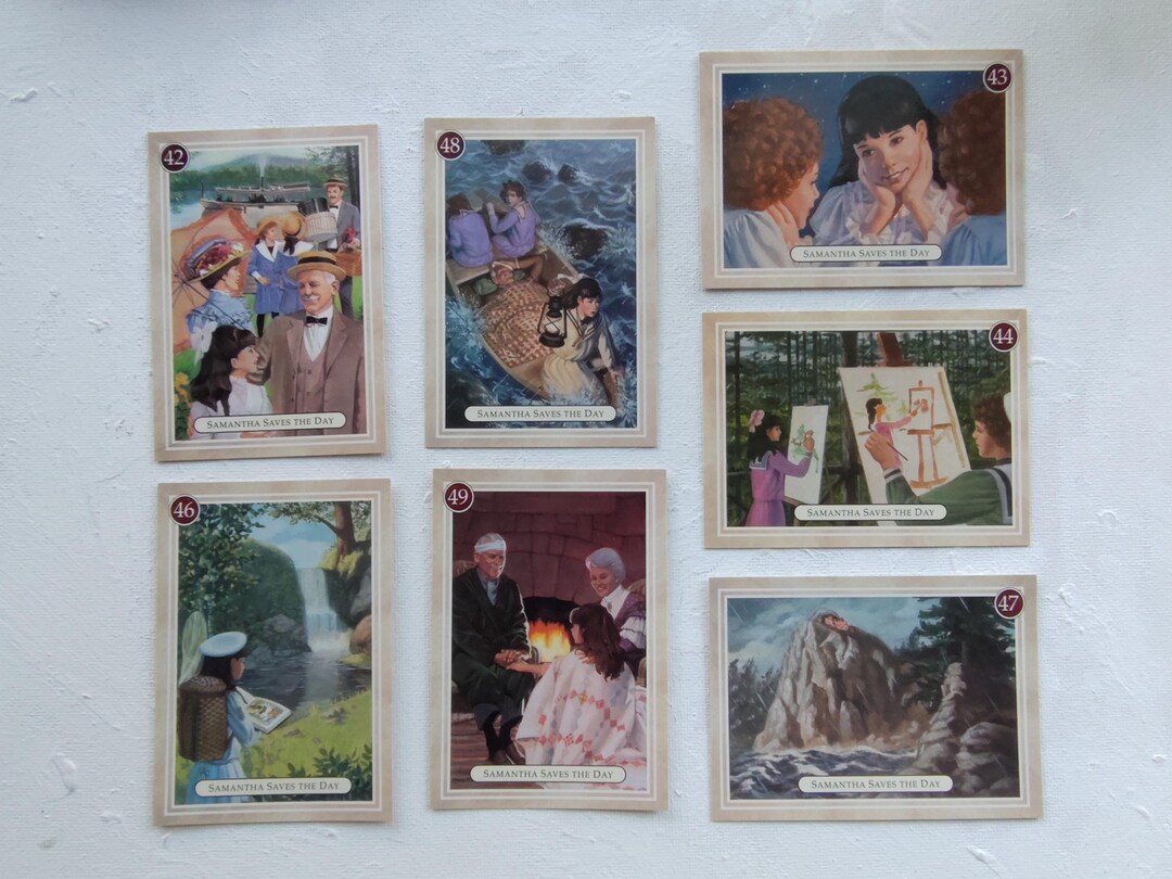Samantha Saves the Day: Vintage American Girl Trading Cards (1994) - Etsy