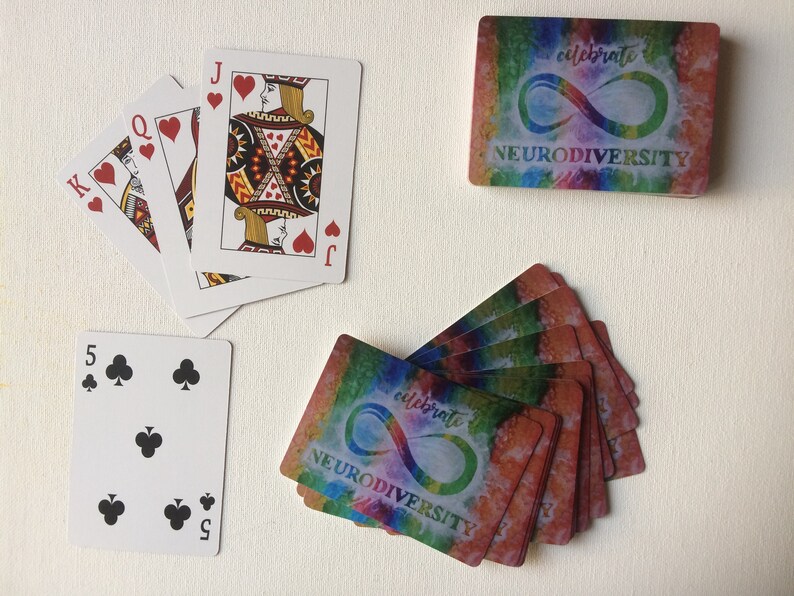 Celebrate Neurodiversity Playing Cards standard Deck of Playing Cards ...