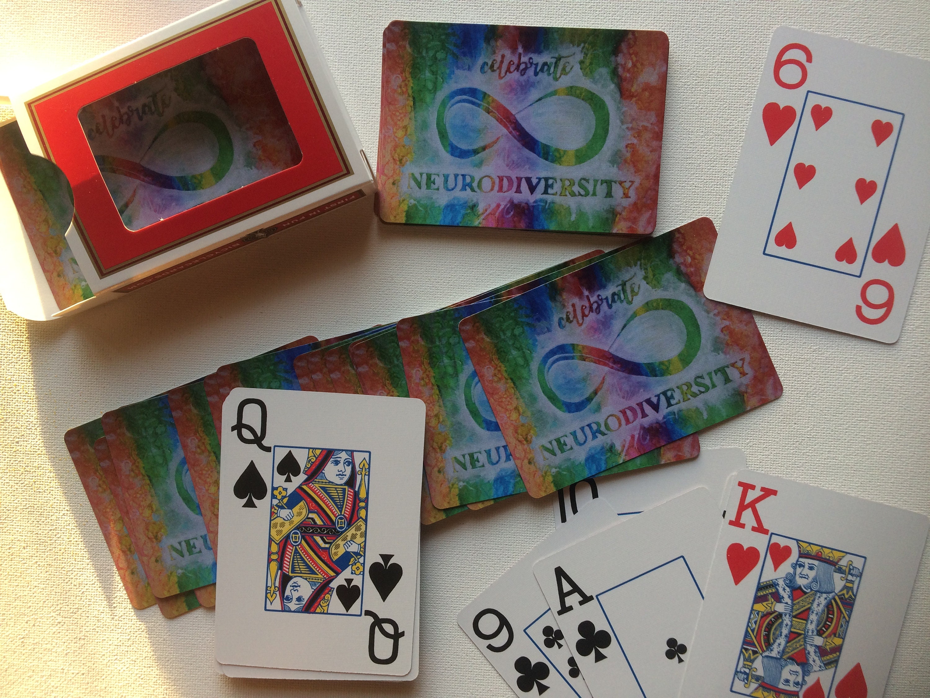 Celebrate Neurodiversity Playing Cards standard Deck of Playing Cards ...