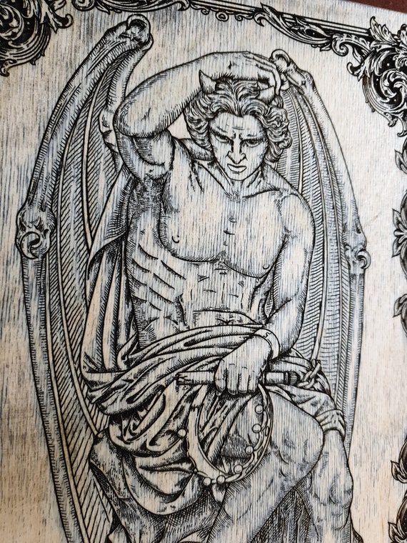 Fallen angel lucifer painting store