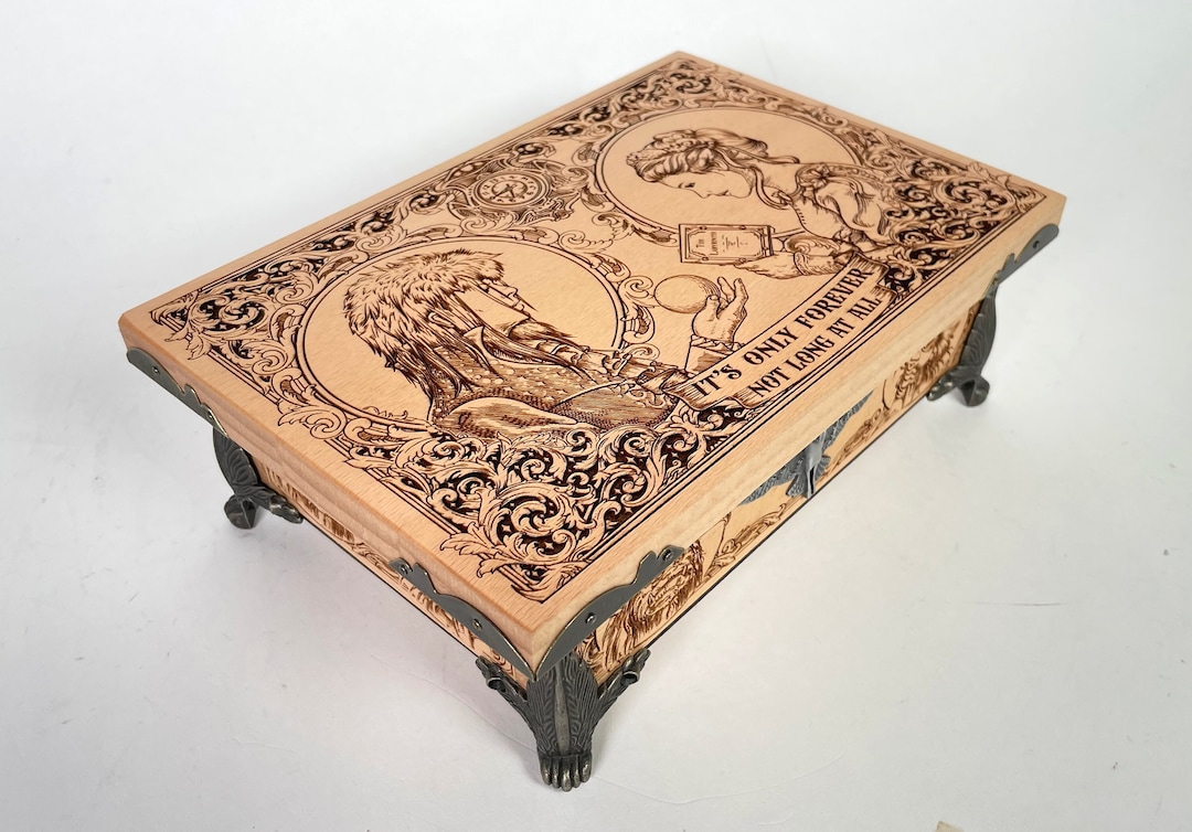 Original Labyrinth Music Box, Labyrinth Movie Gift David Bowie Art ...