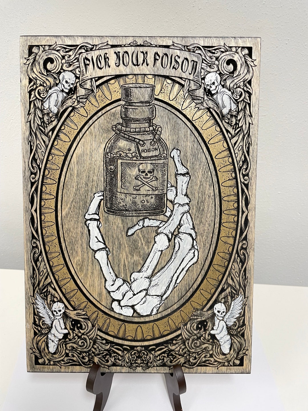 Décor gothique d'enseigne de bar, choisissez votre décoration murale ...