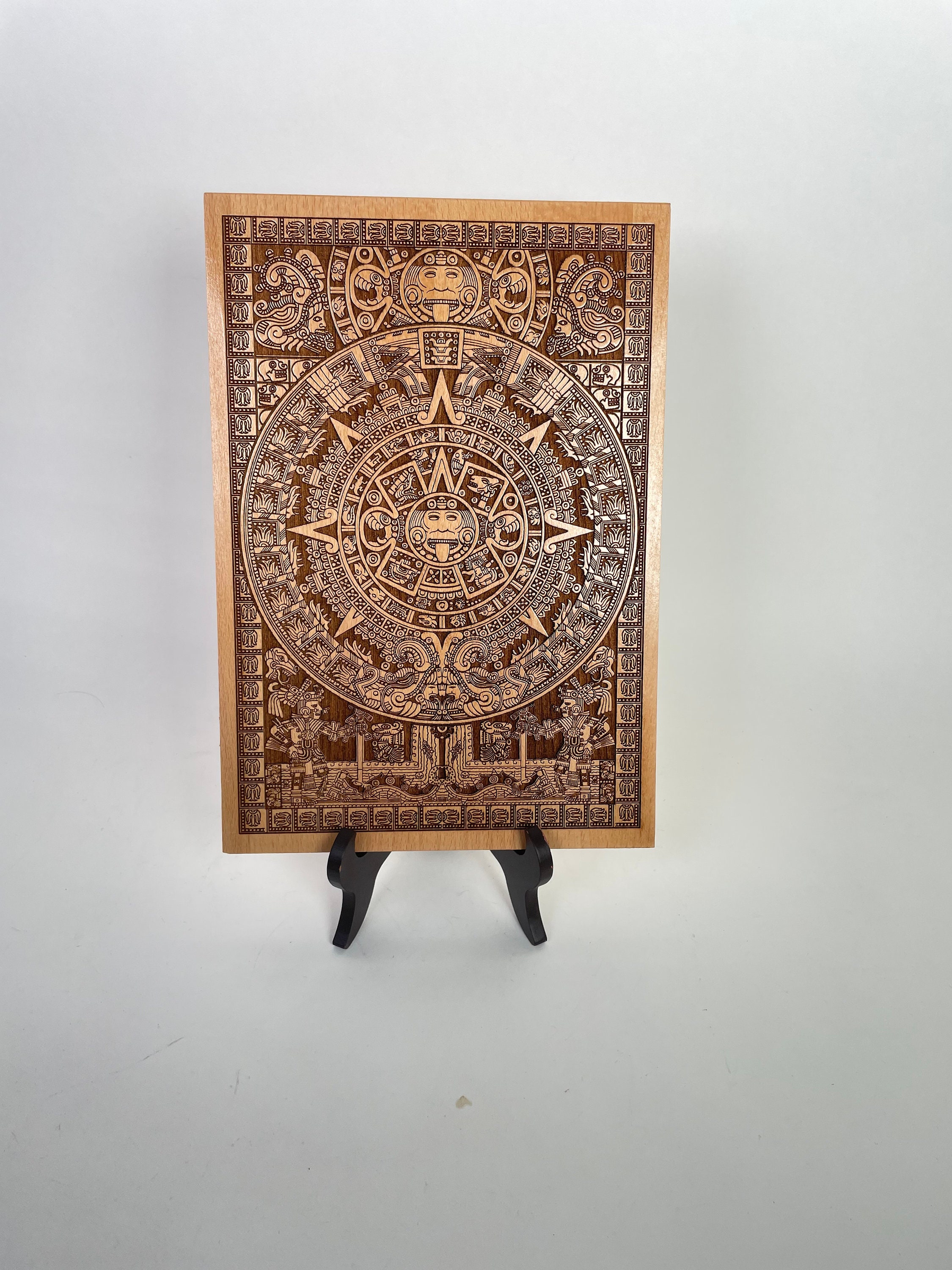 Unique Mayan Calendar Wall Decor , Aztec Mythology Wall Hanging ...