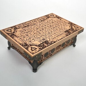 Alchemy Symbols Box Engraved on Wood | Occult Sign | Alchemical Symbols ...