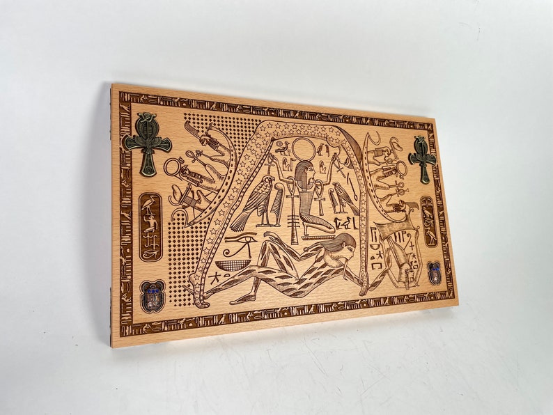 Egyptian Altar Decor Osiris 13.7 Inch Nut the Egyptian Sky Goddess ...