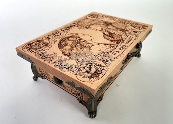Labyrinth Jewelry Box Labyrinth Music Box As The World Falls Down