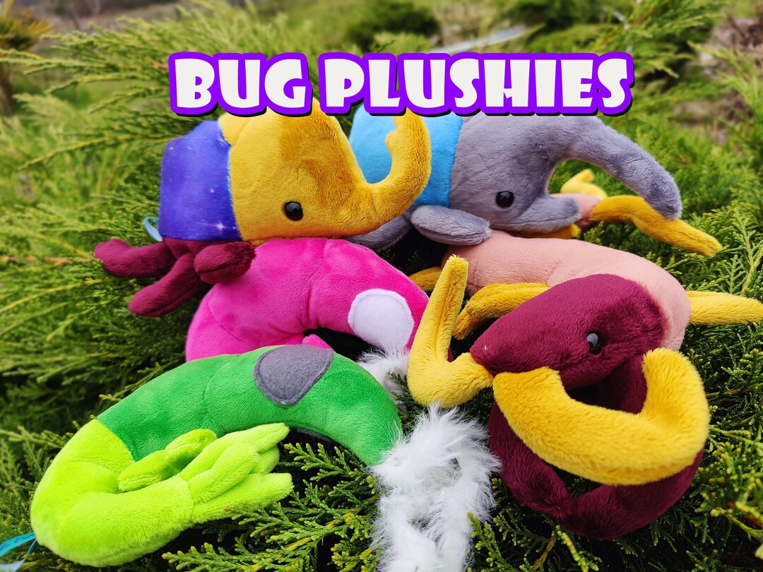 Bug Buddies PLUSHIE Soft Toy Handmade - Etsy