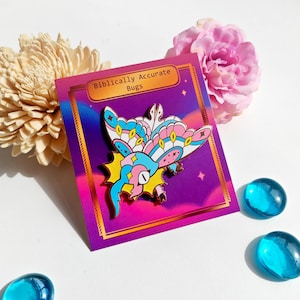 Pride Angelic Beetle - Trans, Nonbinary and Intersex | 2in ENAMEL PIN ...