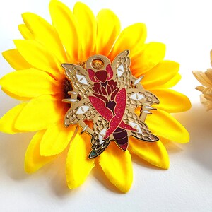 Biblically Accurate Bugs | 2in ENAMEL PINS - Insect Angels - Etsy