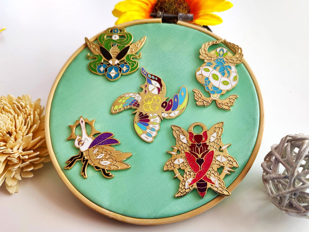 Biblically Accurate Bugs | 2in ENAMEL PINS - Insect Angels - Etsy
