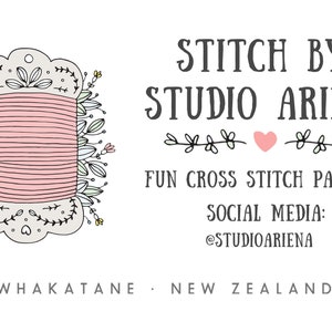 Be Unique Modern Cross Stitch Pattern PDF - Etsy