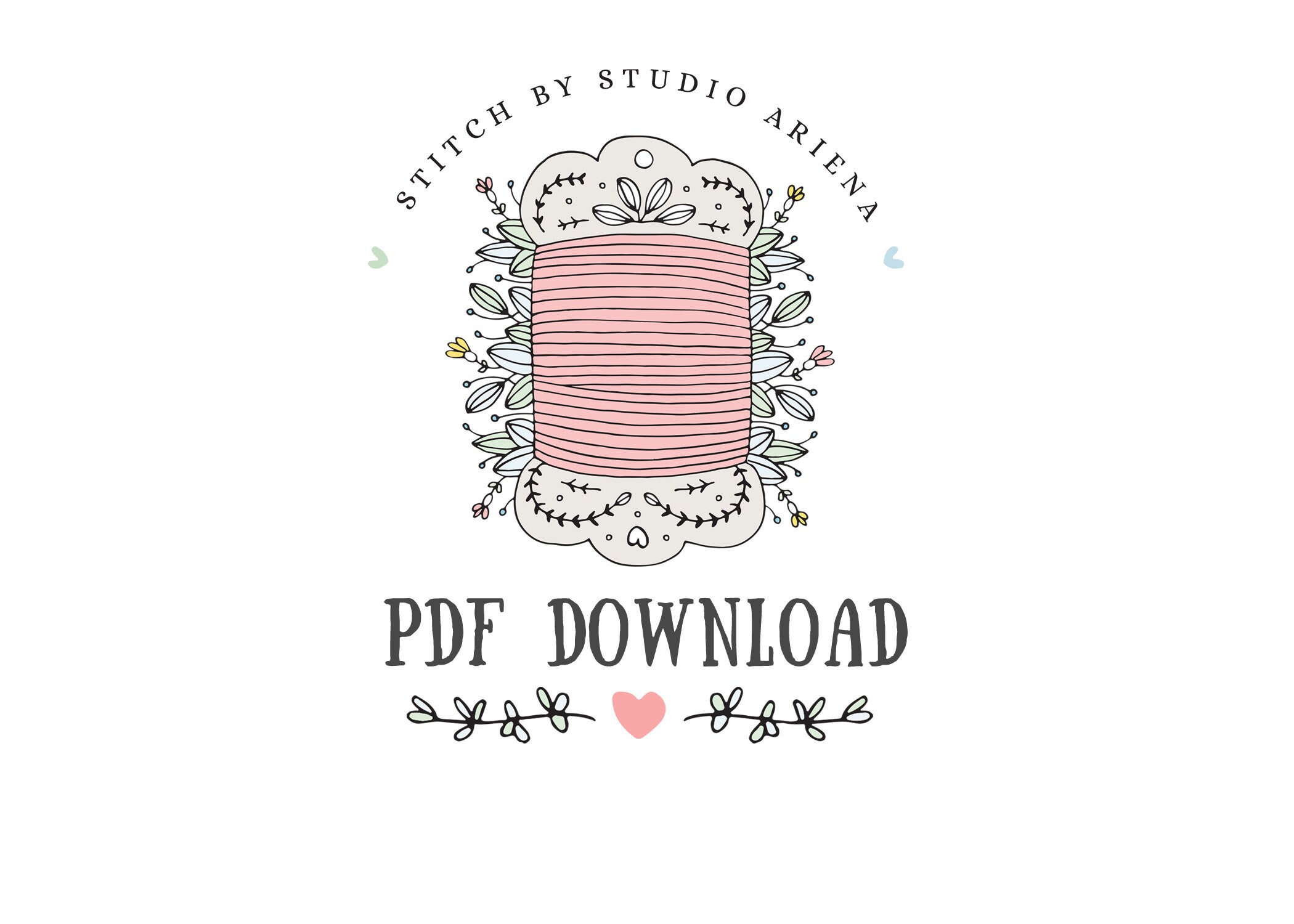 Be Unique Modern Cross Stitch Pattern PDF - Etsy