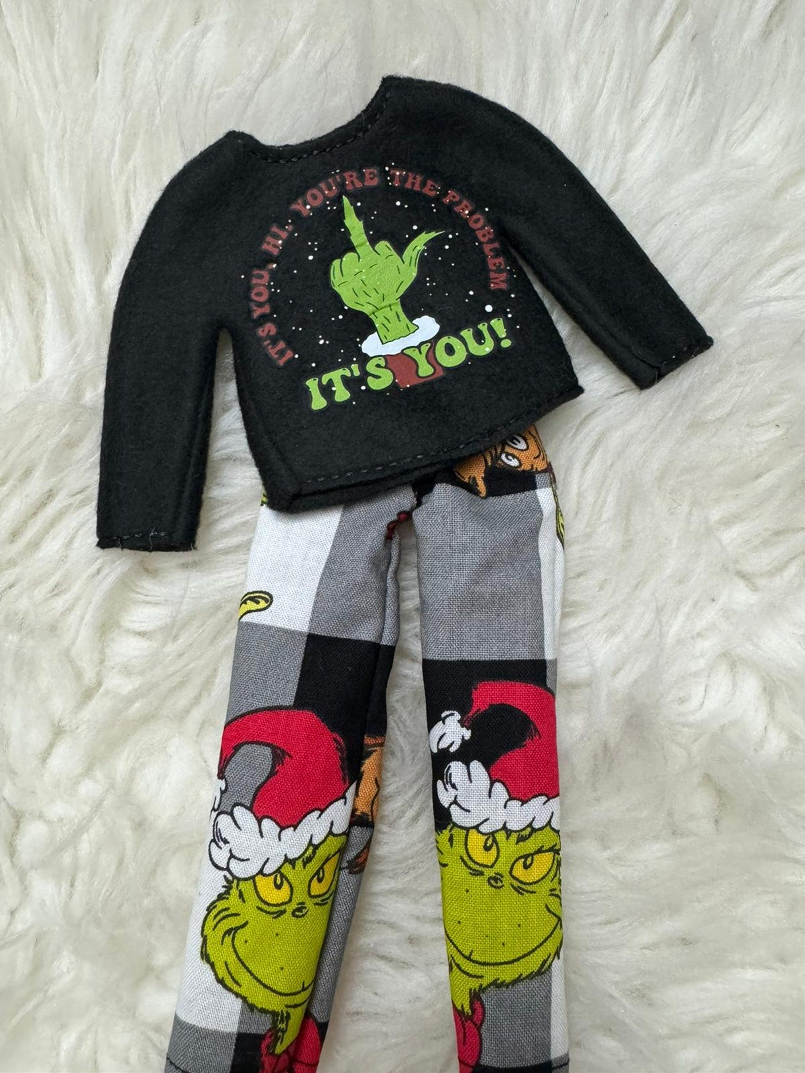 Green Elf Pants, Elf Skirt,12 Inch Elf Doll, Christmas Doll - Etsy