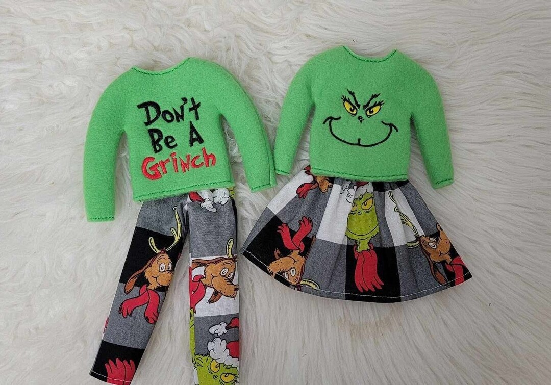 Green Elf Pants, Elf Skirt,12 Inch Elf Doll, Christmas Doll - Etsy