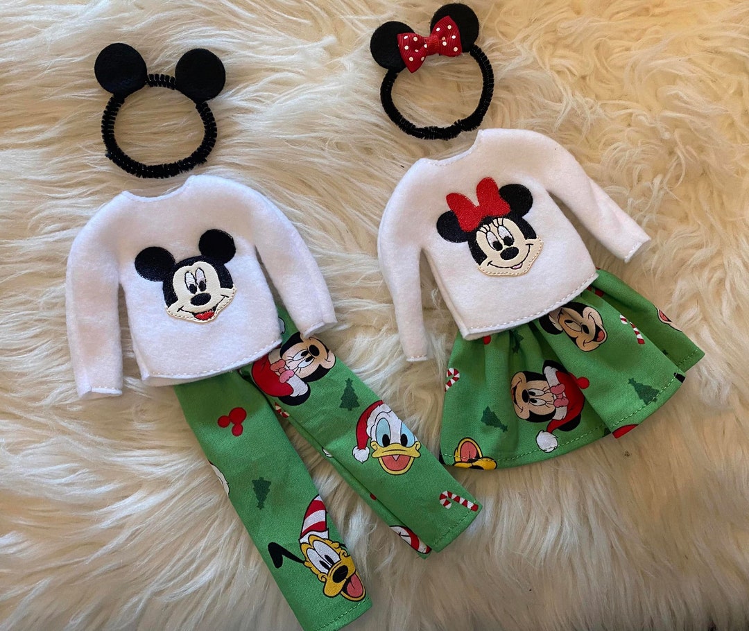 Mouse Elf Sweater, Christmas Doll, Elf Clothes, Clothes for Elf, Elf ...