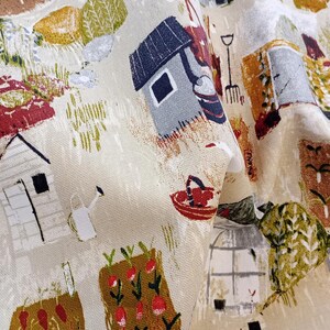 Garden Themed Fabric, PER HALF METRE - Etsy