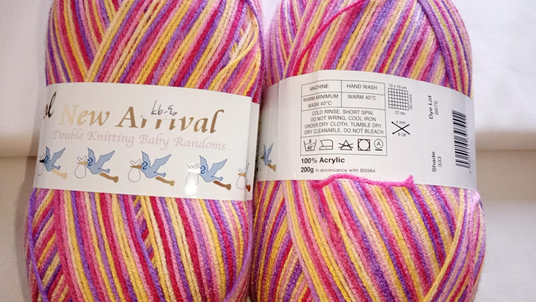 Jarol New Arrival, Double Knit Baby Random Wool, 200 G, Shade 333 - Etsy