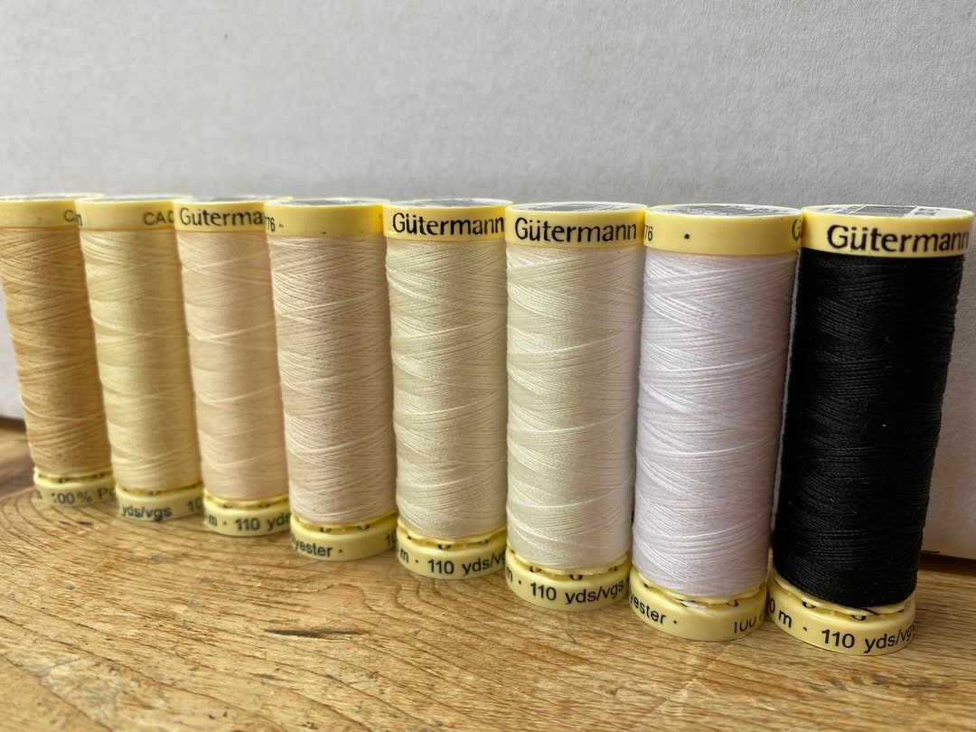 Gutterman Sew All Thread, 100% Polyester, 100metres, Threads - Etsy UK