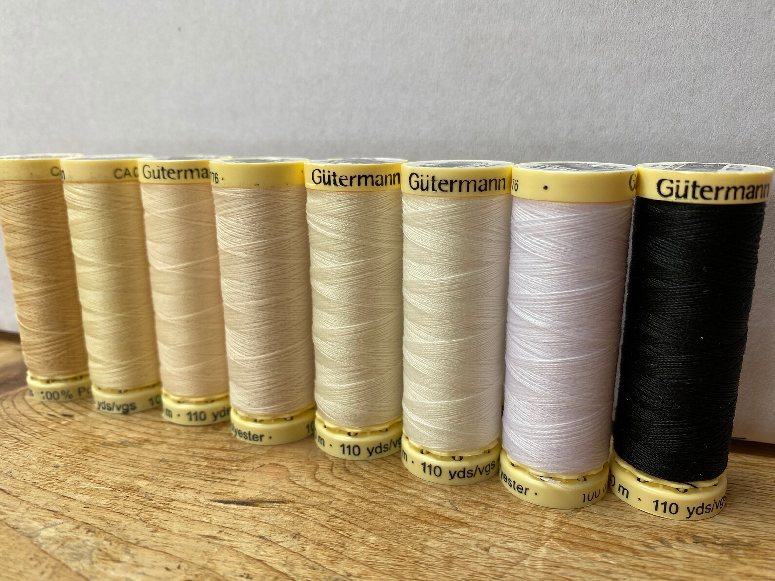 Gutterman Sew All Thread, 100% Polyester, 100metres, Threads - Etsy