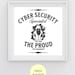 Cyber Security Poster Cybersecurity Printable Wall Art for | Etsy