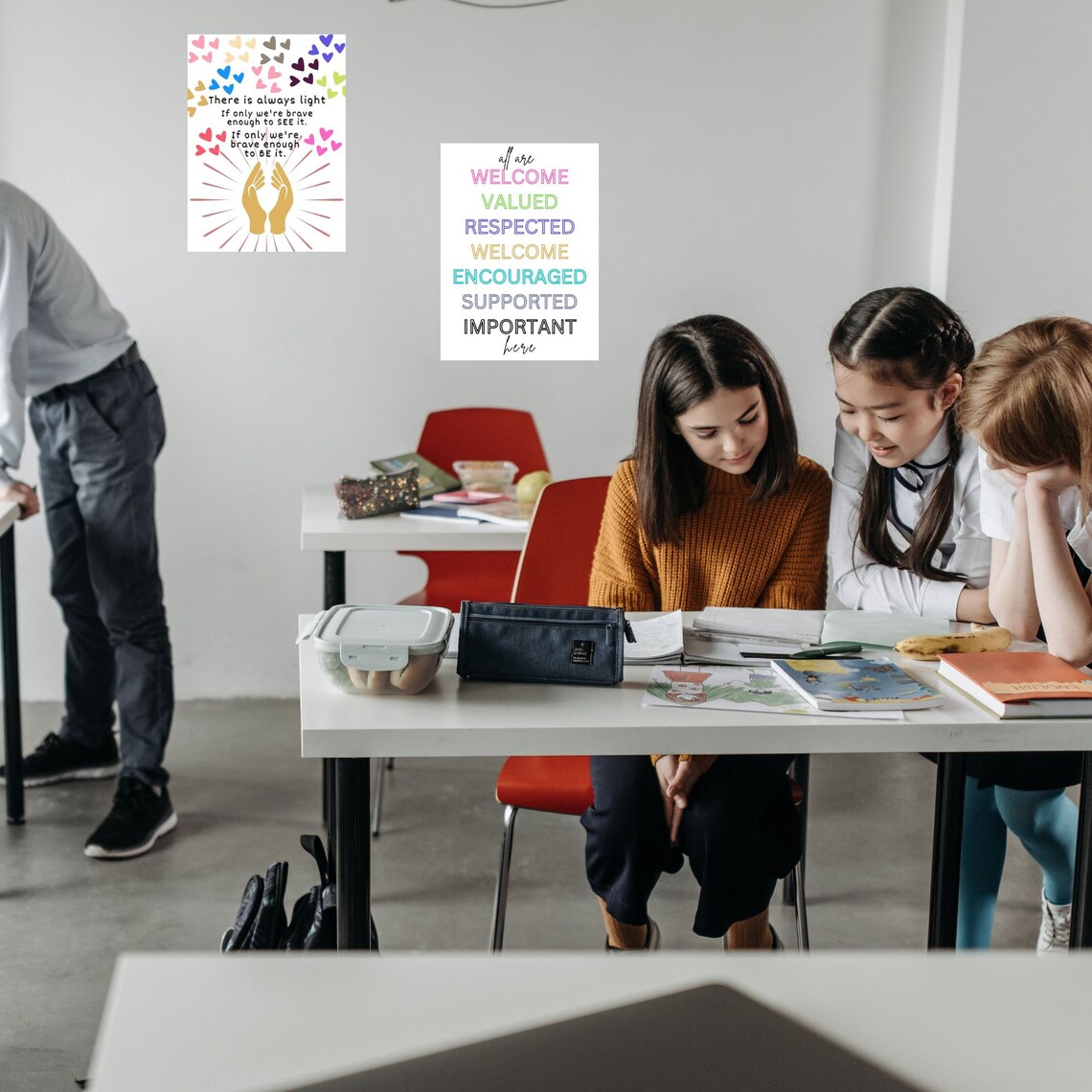 Diversity Equity and Inclusion Posters, Diversity Poster for Classroom ...