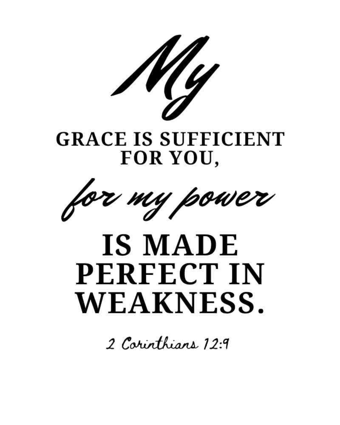 Bible Verse Printable Art Digital Download 100 Scripture - Etsy