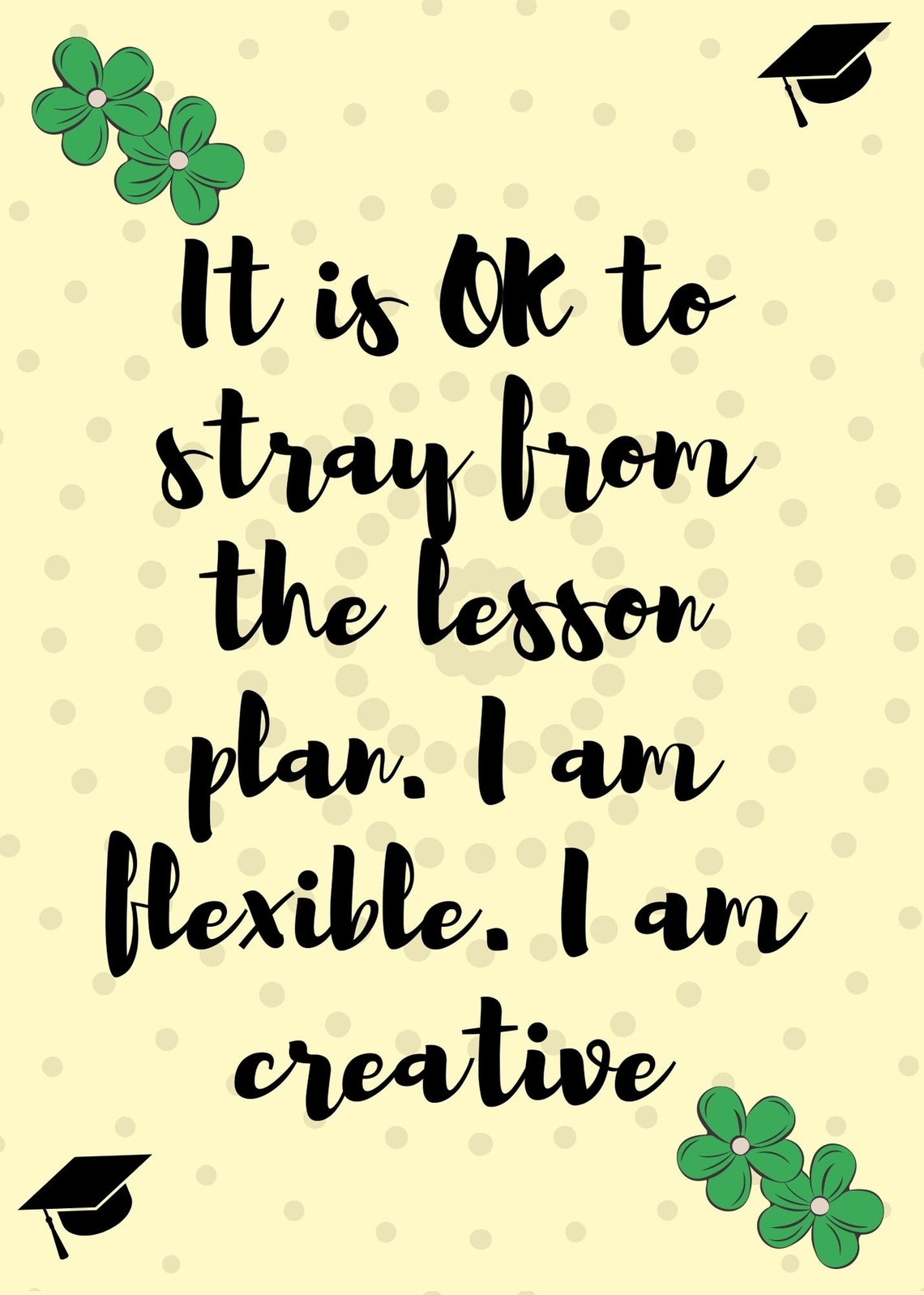 Affirmations for Teachers, Teacher Affirmation Cards, Teacher ...