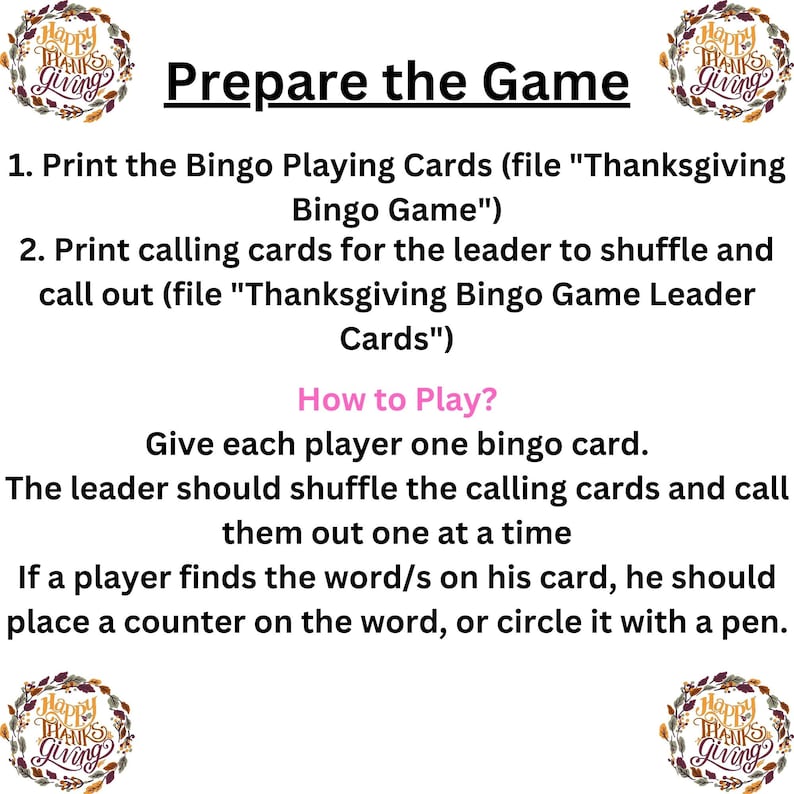 Thanksgiving Bingo Cards, Bible Bingo Printable,bible Bingo for Kids ...