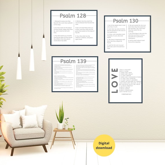 Free Printable Bible Verse Wall Art