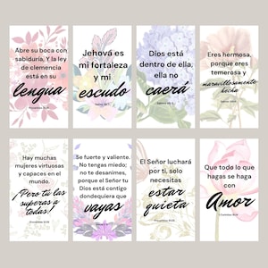 Spanish Bible Verse Cards: Affirmations for Women (digital Download) - Etsy