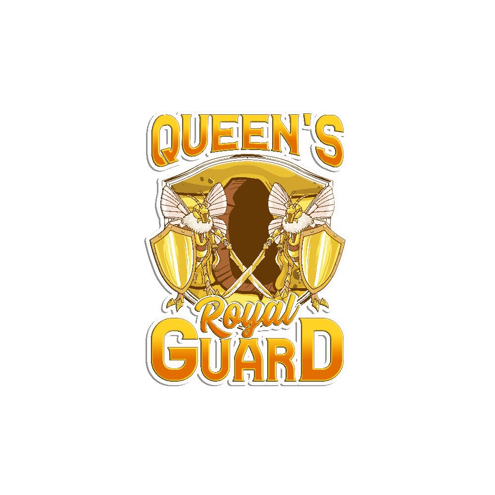 Guard Bees with their Queen Queen's Royal Guard Honey Bee Bubble-free ...
