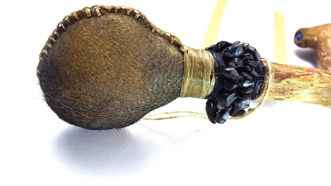 Unique Shamanic Rattle 'KACHINA' for Journeying and Healing With Twisty ...