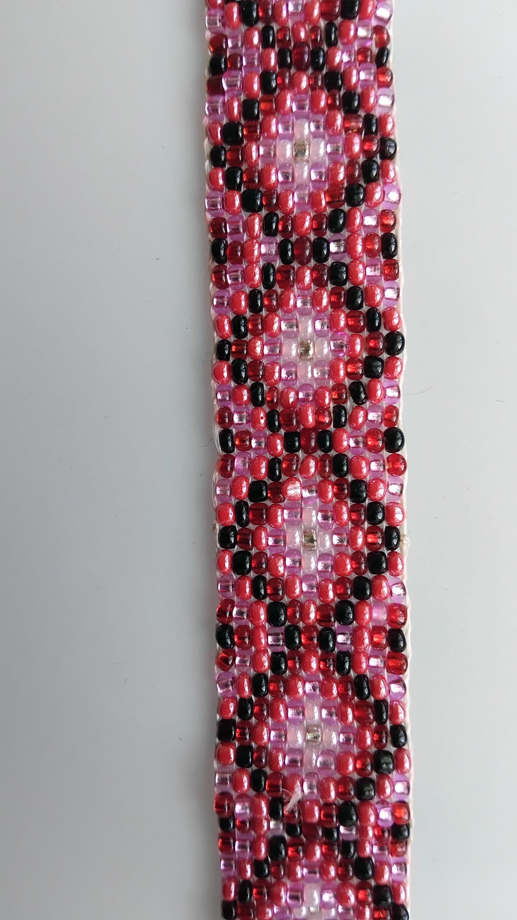 Rocaille Beads Loom Beaded Bracelets in Diamond Design - Etsy